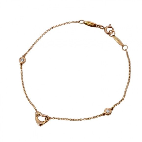 Tiffany & Co. | Jewelry | Tiffany Heart By The Yard 2pd Bracelet In 8k ...